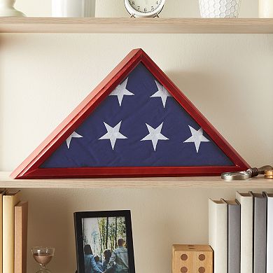 5 x 9.5 ft Official Memorial Burial Flag with Embroidered Stars and ...