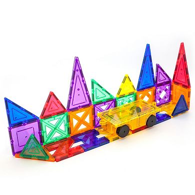 PicassoTiles 26 PC Magnetic Tiles, Magnetic Building Blocks for Kids ...