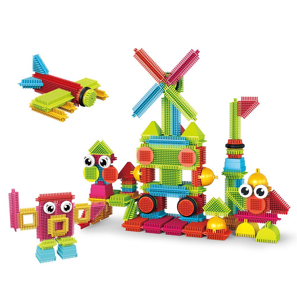 PicassoTiles 112 PC Hedgehog Building Blocks Playset, Building Toys ...