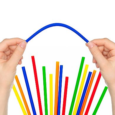 PicassoTiles 600 PC Straw Kit, Construction Building Set, STEM Learning ...