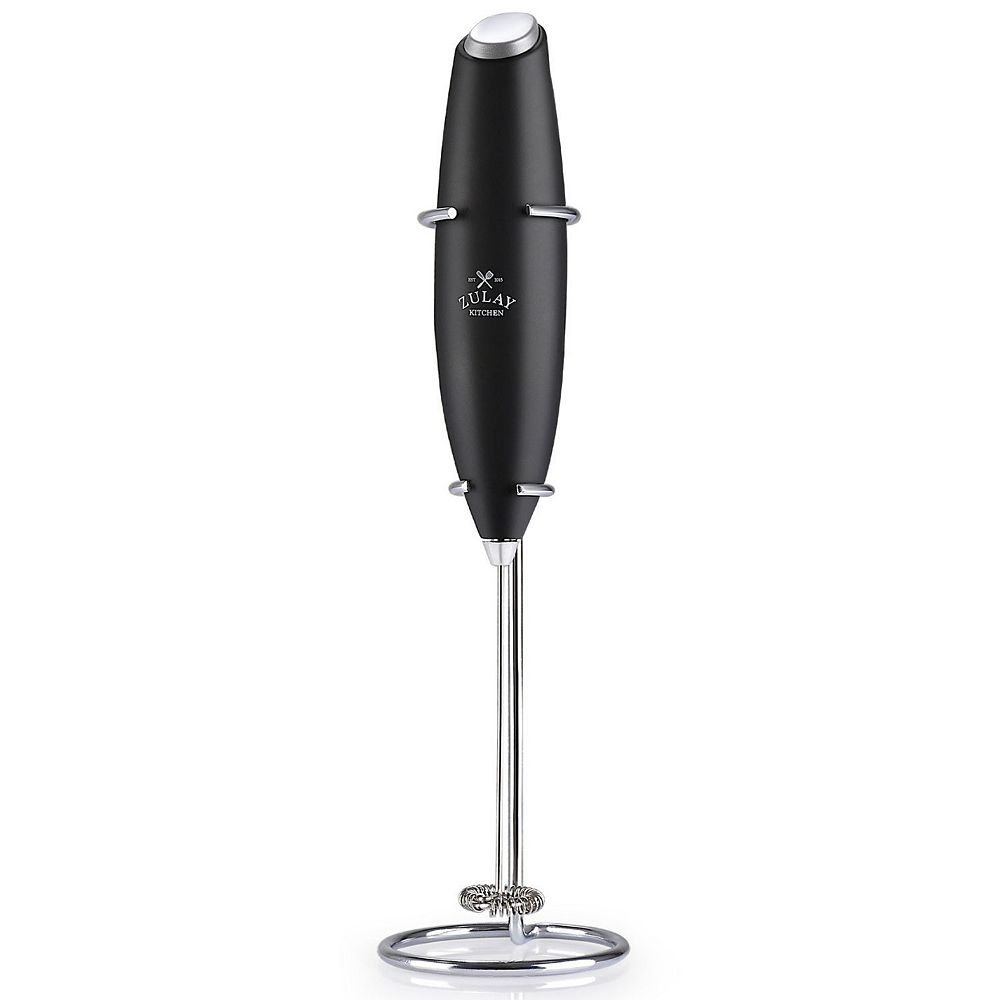 Milk Boss Powerful Electric Milk Frother Handheld with Upgraded Holster ...