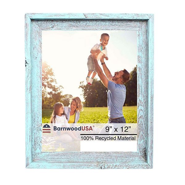 Rustic Farmhouse Signature Series 9x12 Reclaimed Wood Picture Frame