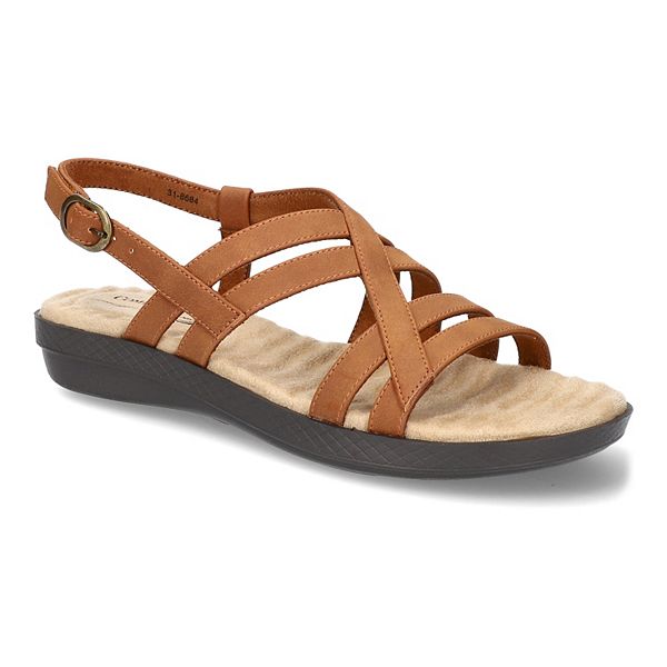 Easy Street Lobo Women's Strappy Slingback Sandals