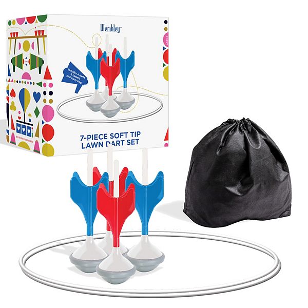 Wembley Soft Tip Lawn Dart Game Set
