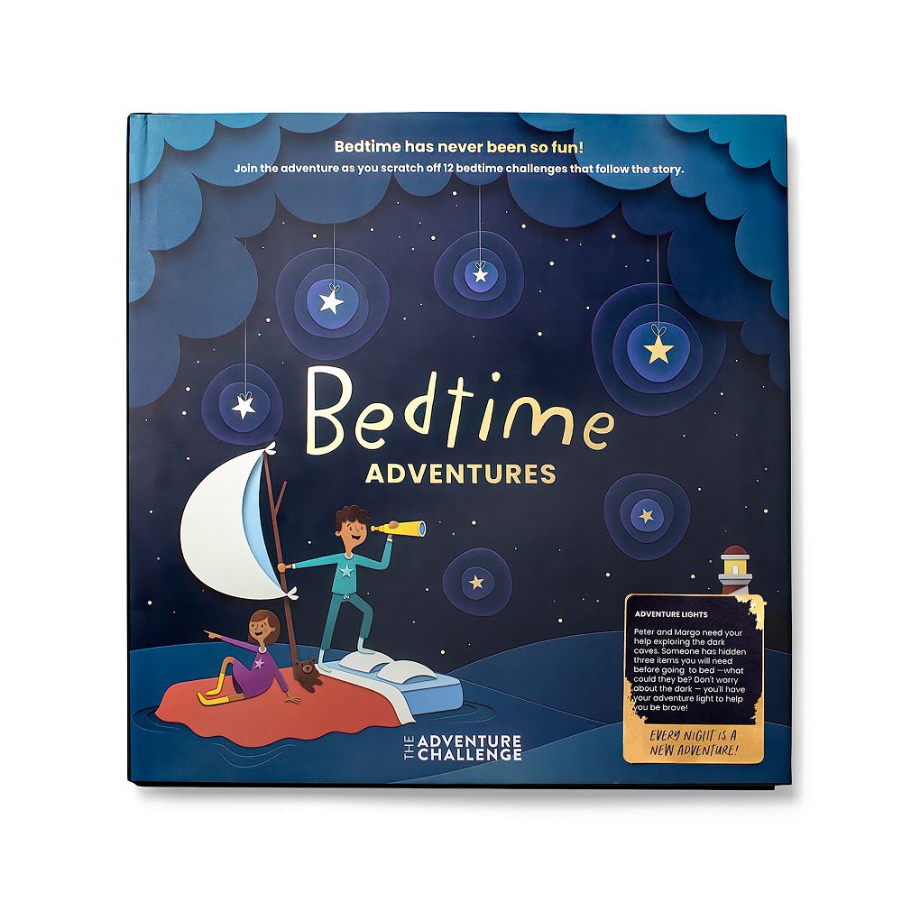 The Adventure Challenge Bedtime Adventures Scratch-Off Story Book for Kids