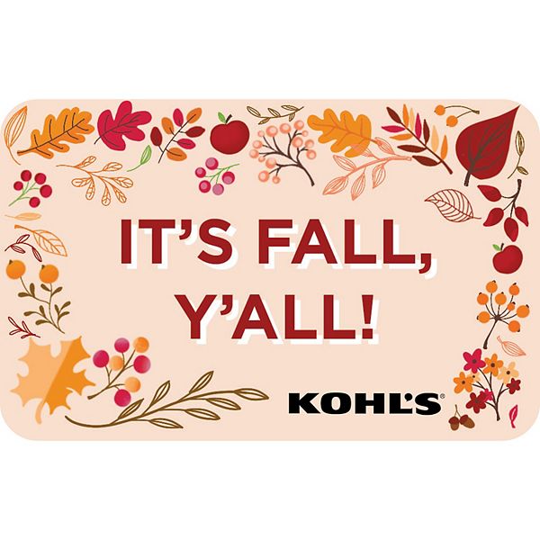 It's Fall, Ya'll! Gift Card