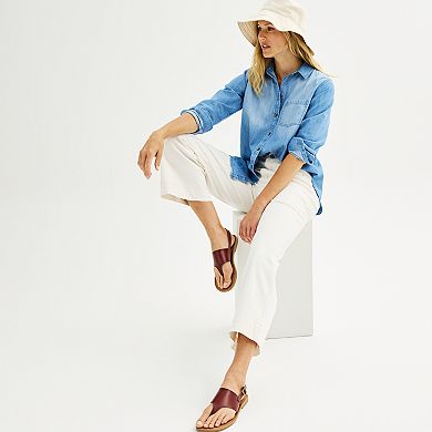 Women's Sonoma Goods For Life® Everyday Essential Button-Down Shirt