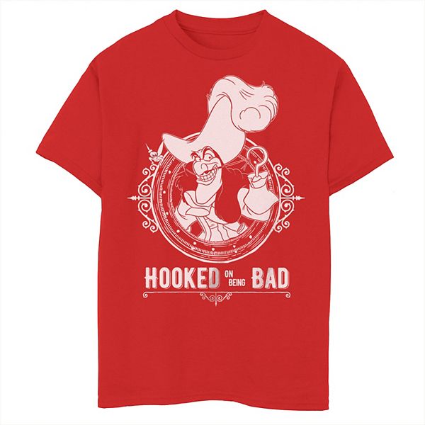 Disney's Peter Pan Boys 8-20 Hooked On Being Bad Graphic Tee