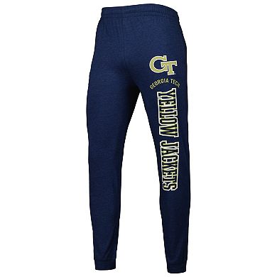 Men's Concepts Sport Navy/Charcoal Georgia Tech Yellow Jackets Meter ...