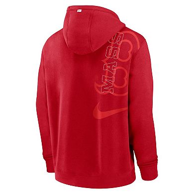 Men's Nike Red Boston Red Sox Statement Ball Game Pullover Hoodie