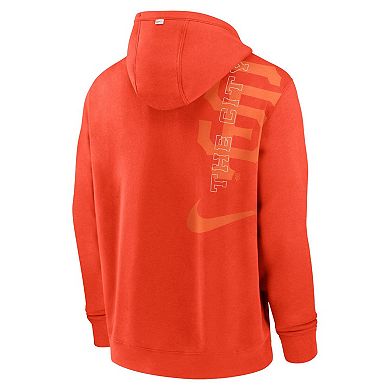 Men's Nike Orange San Francisco Giants Statement Ball Game Pullover Hoodie