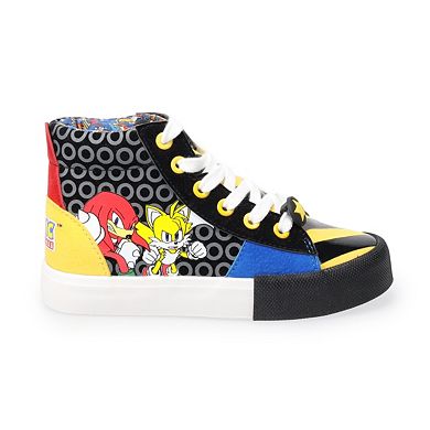 Sonic the Hedgehog Boys' High Top Sneakers