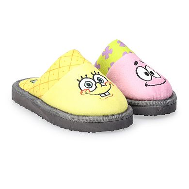 Nickelodeon SpongeBob & Patrick Boys' Slippers