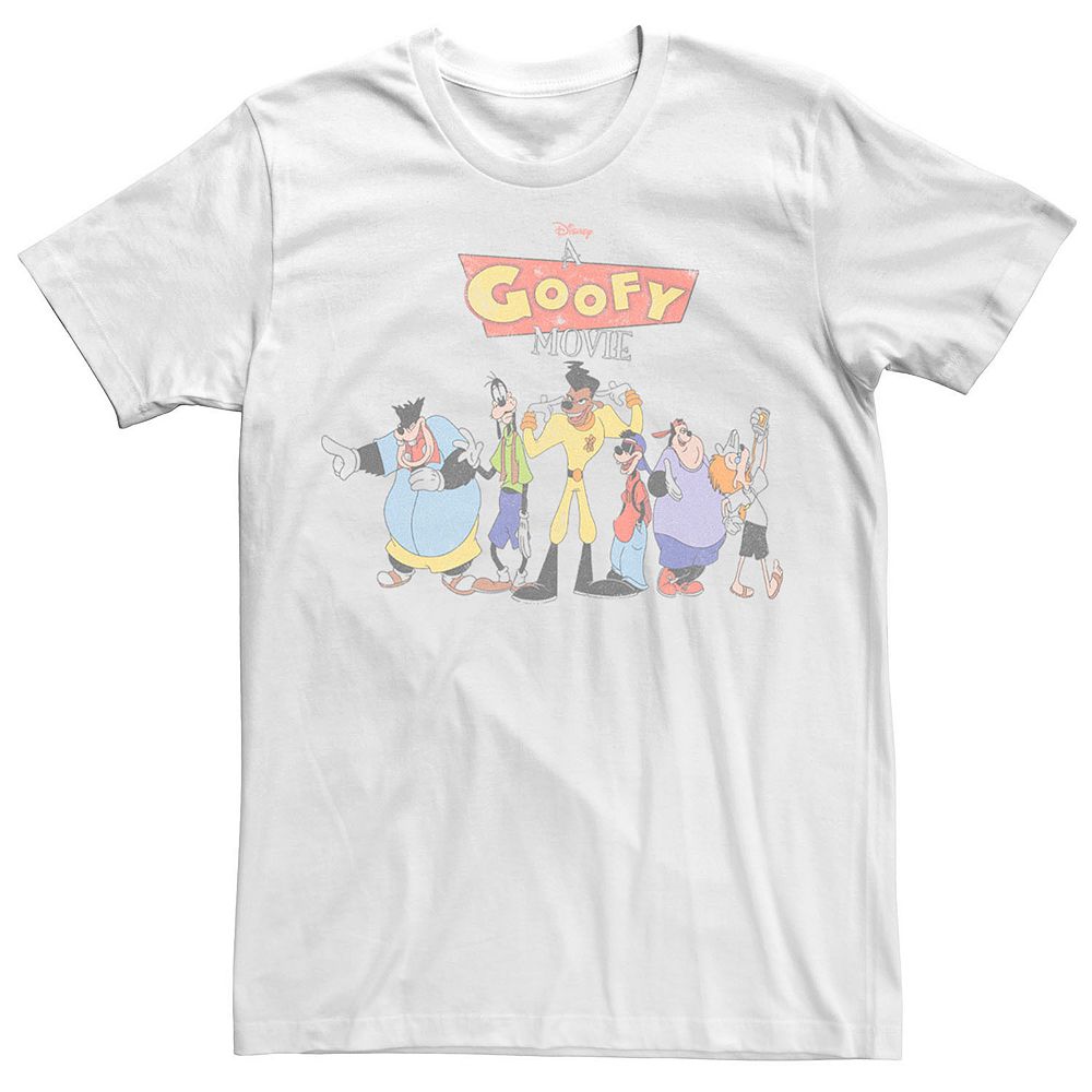 Men's Disney's A Goofy Movie Group Shot Tee