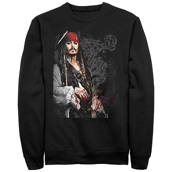 Men's Disney's Pirates Of The Caribbean Ornate Jack Sweatshirt