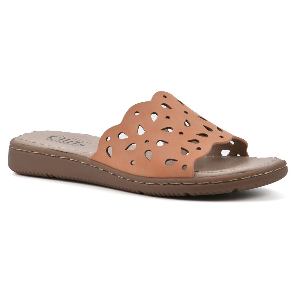 Cliffs by White Mountain Squad Women's Slide Sandals