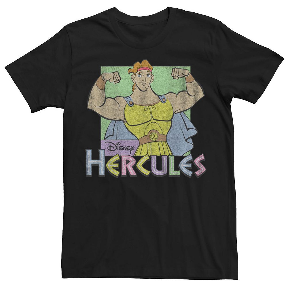 Disney's Hercules Men's Flexing Arms Distressed Image Tee