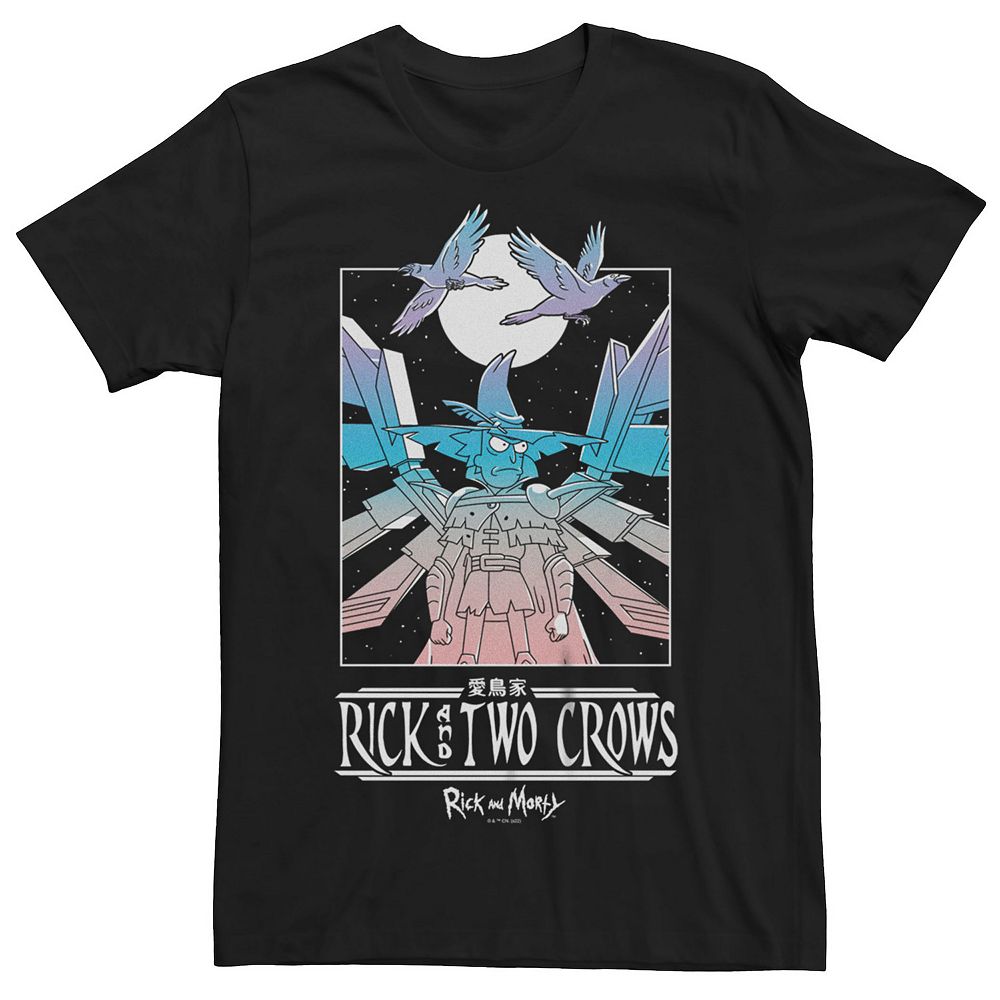 Men's Rick And Morty Two Crows Tee