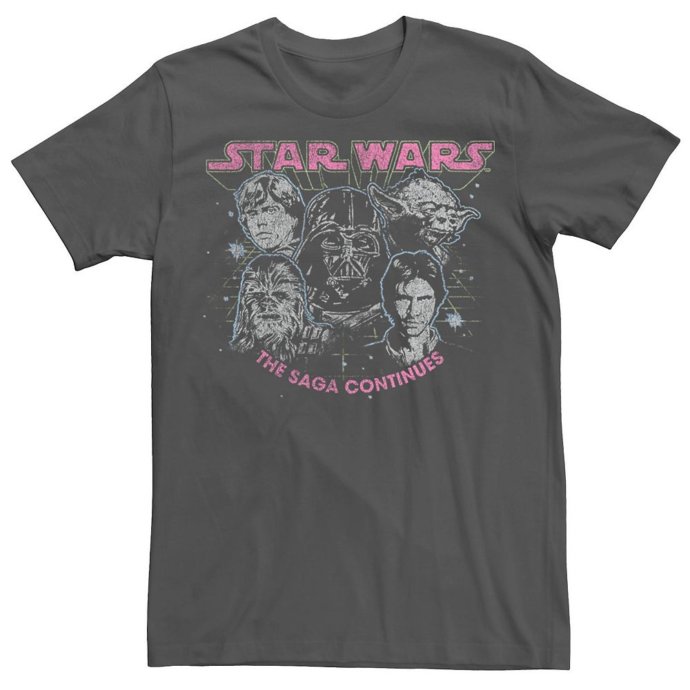 Men's Star Wars The Saga Continues Tee