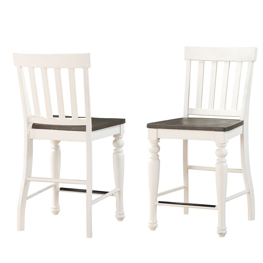 Steve Silver Co. Joanna Two Tone Counter Stool 2-piece Set