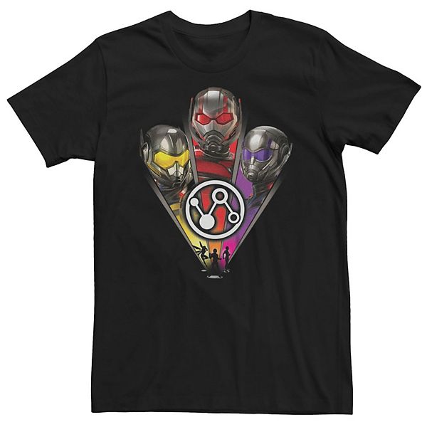 Big & Tall Marvel Ant-Man And The Wasp: Quantumania Three Heroes Tee