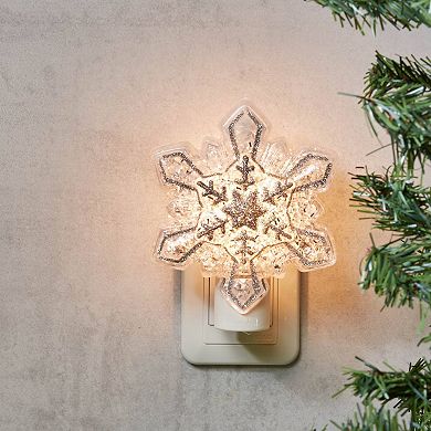St. Nicholas Square® Sparkle Snowflake Night Light