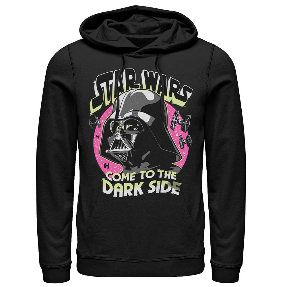 Men's Star Wars Darth Vader Come To The Dark Side Neon Hoodie