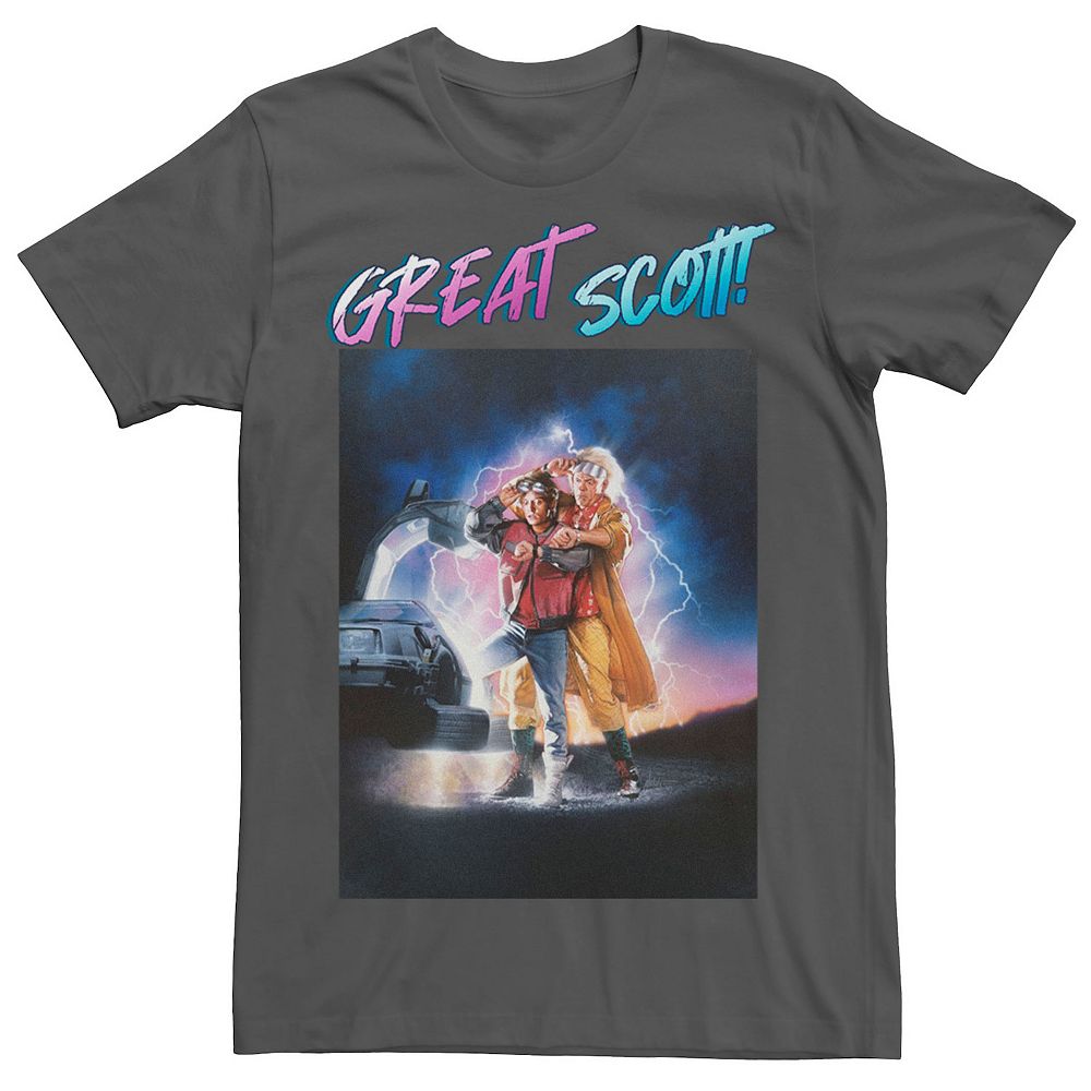 Men's Back To The Future Great Scott Poster Tee