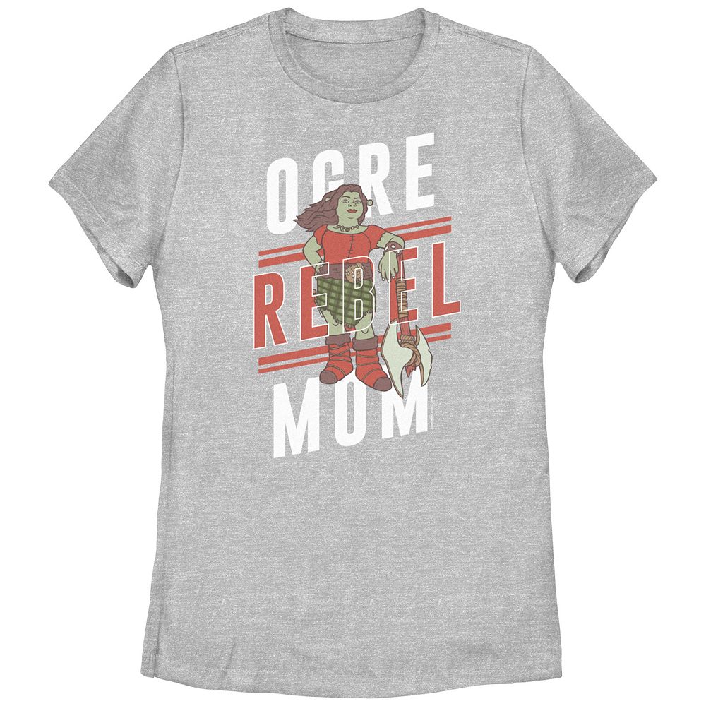 Disney/Pixar Shrek Juniors' Ogre Rebel Mom Graphic Tee