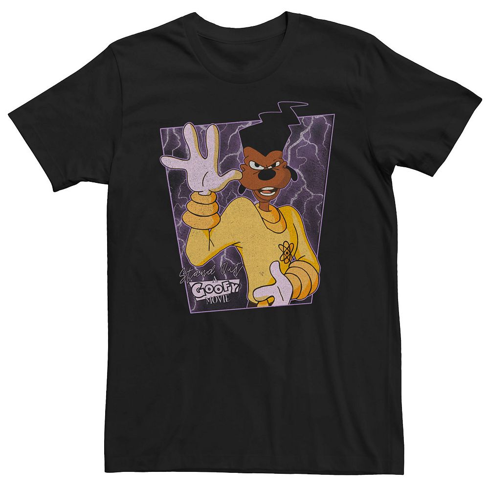 Disney's A Goofy Movie Big & Tall Powerline Poster Graphic Tee