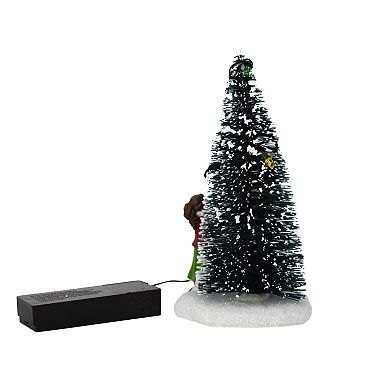 St. Nicholas Square® Decorating the Tree Village Light-Up Table Decor