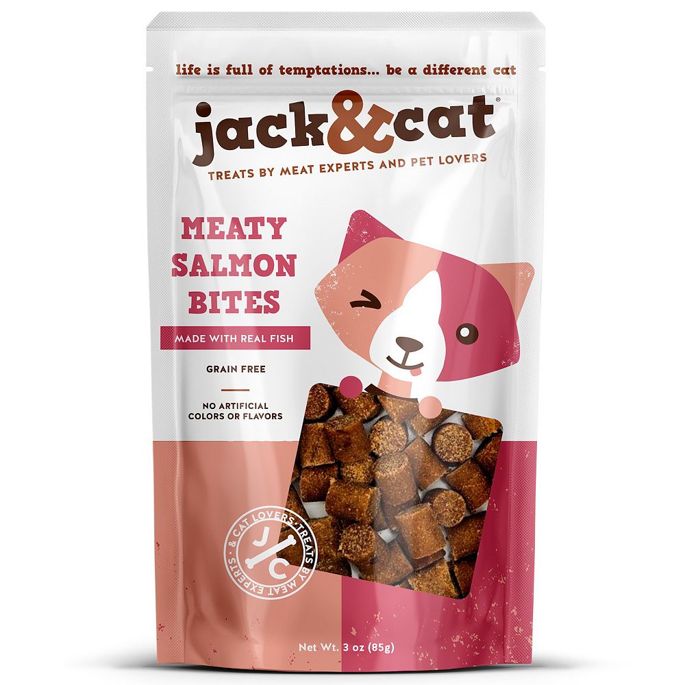 Jack & Cat Meaty Salmon Bites