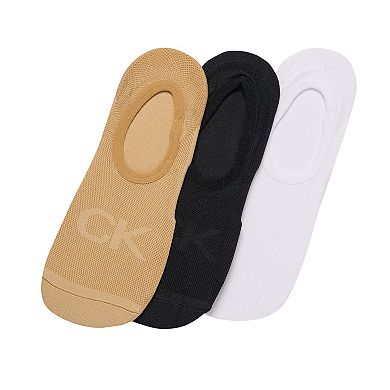 Women's Calvin Klein 3Pk Mesh Liner Socks