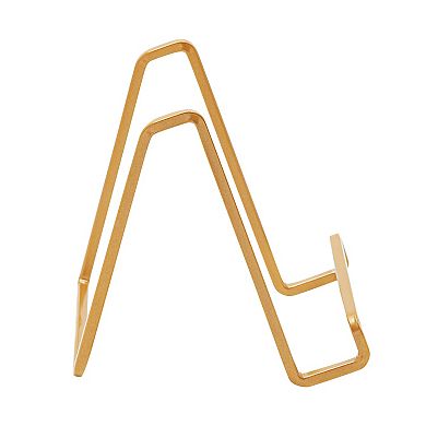 Gold Stand for Display, Cookbook Recipe Holder, Picture Easel Stand (5 ...