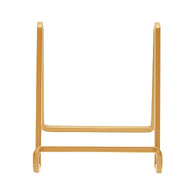 Gold Stand for Display, Cookbook Recipe Holder, Picture Easel Stand (5 ...
