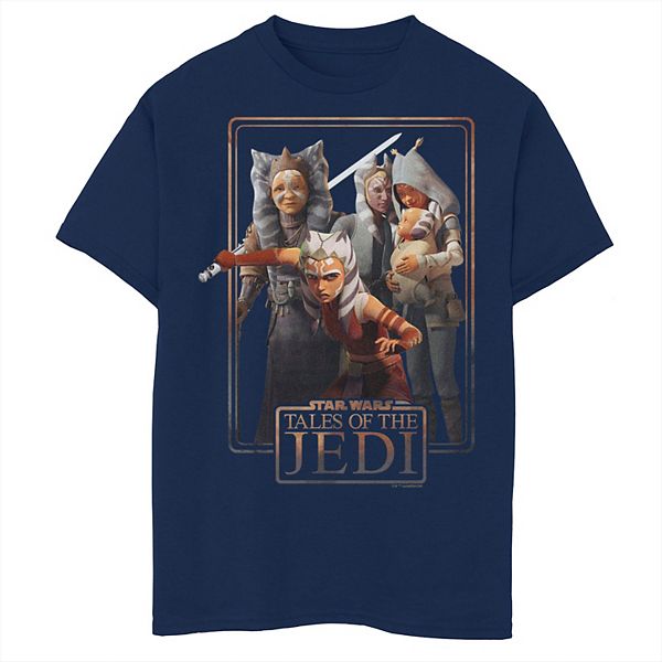 Boys 8-20 Husky Star Wars Tales Of The Jedi Torguta Poster Graphic Tee