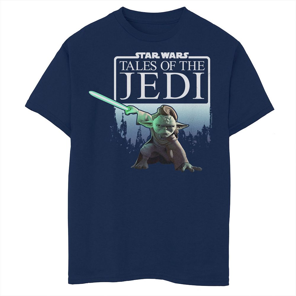 Boys 8-20 Husky Star Wars Tales Of The Jedi Yaddle Graphic Tee