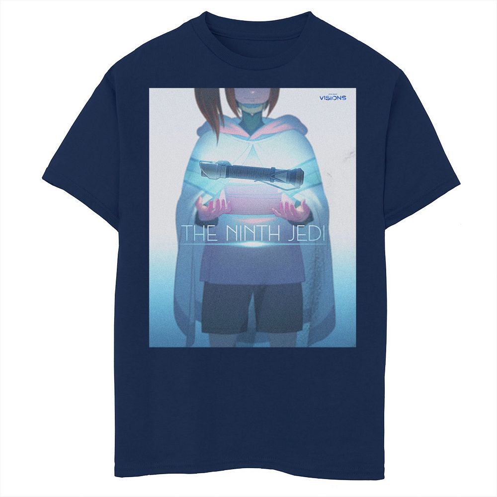 Boys 8-20 Husky Star Wars Visions The Ninth Jedi Graphic Tee