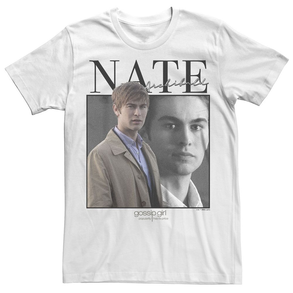 Juniors' Gossip Girl Nate Archibald Portrait Graphic Tee