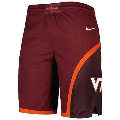 Men's Nike Maroon Virginia Tech Hokies Replica Performance Basketball ...