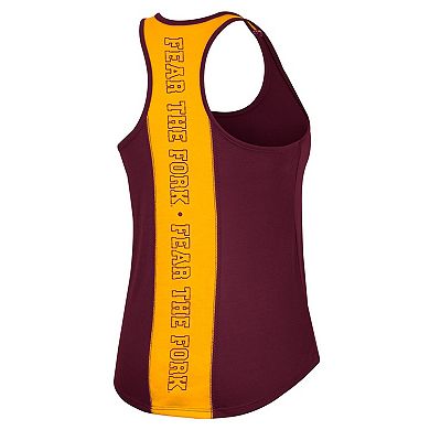 Women's Colosseum Maroon Arizona State Sun Devils 10 Days Racerback ...