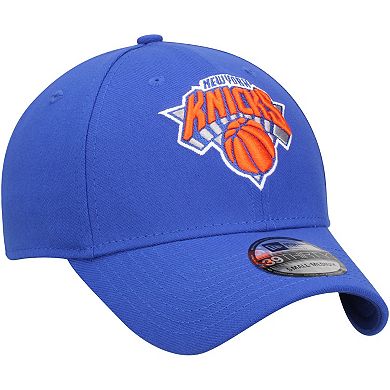 Men's New Era Blue New York Knicks Team Classic 39THIRTY Flex Hat