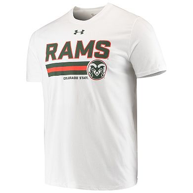 Men's Under Armour White Colorado State Rams 2018 Special Game Rams T-Shirt
