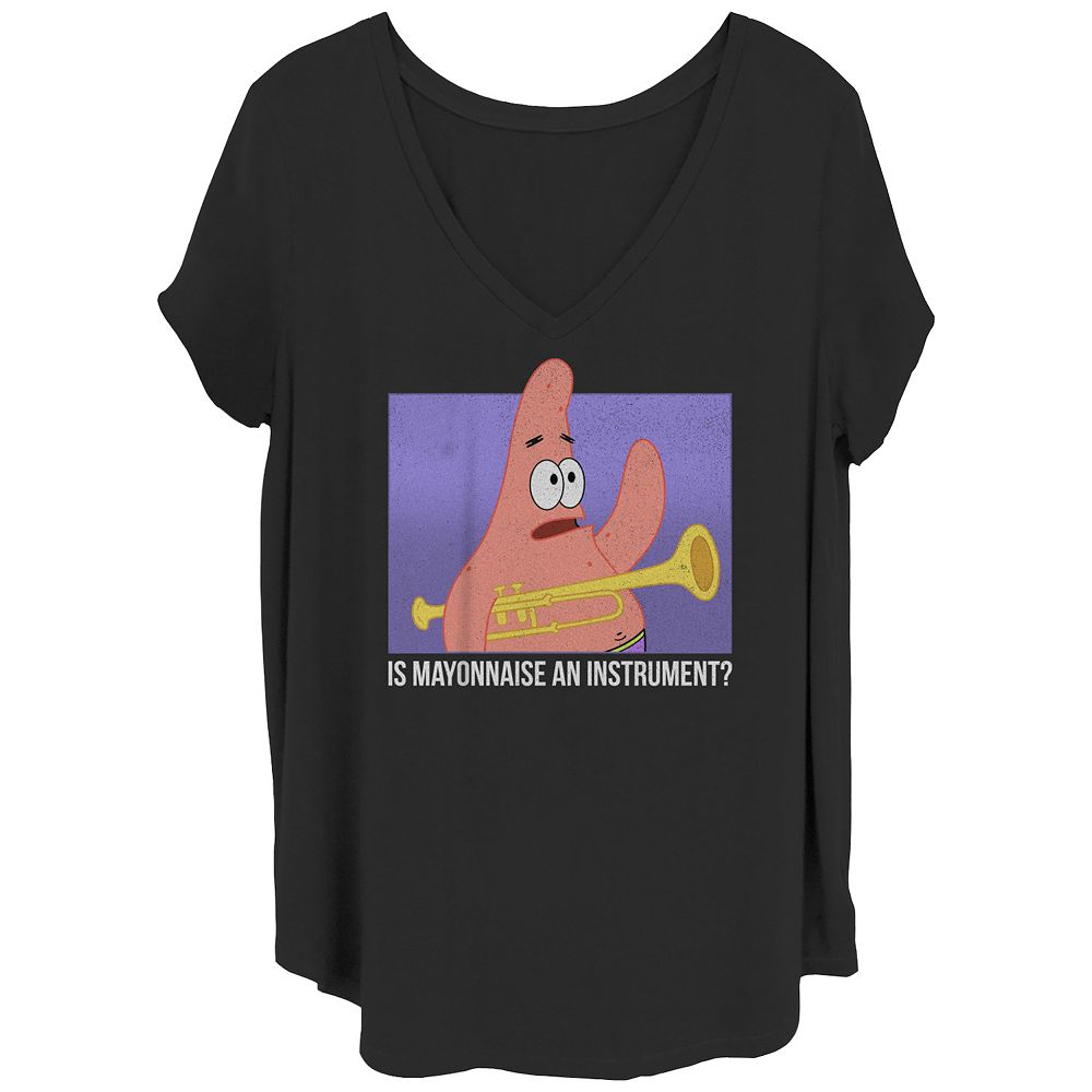 Juniors' Plus Size Nickelodeon SpongeBob SquarePants Patrick Is ...