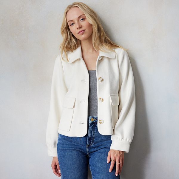 Women's LC Lauren Conrad 4-Button Shacket