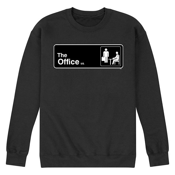 Men's The Office Door Sign Sweatshirt