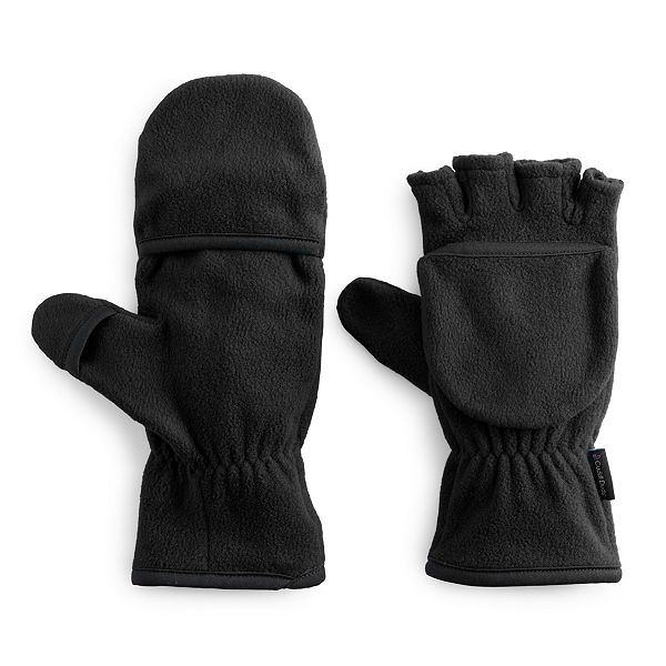 Women's Cuddl Duds® Fleece Flip Top Convertible Touchscreen Mittens
