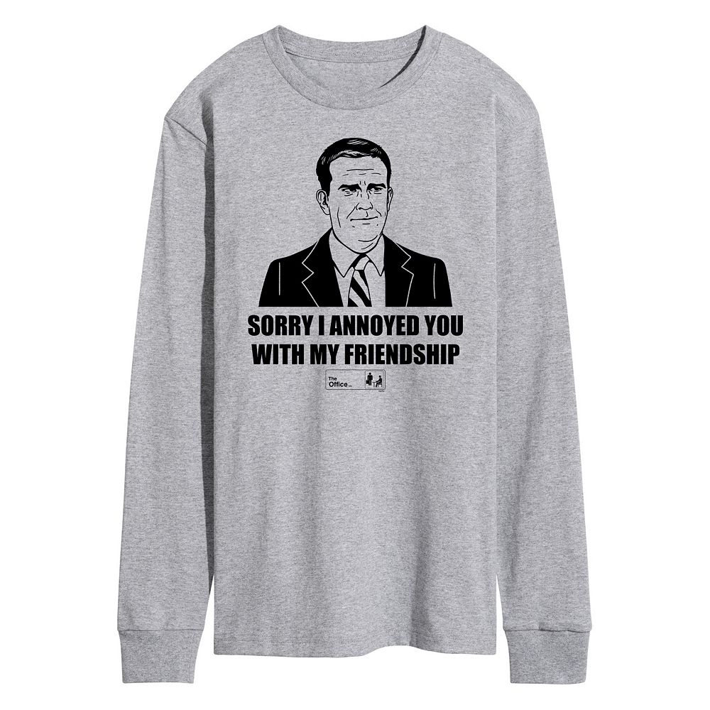 Men's The Office Sorry Annoyed You Long Sleeve Tee