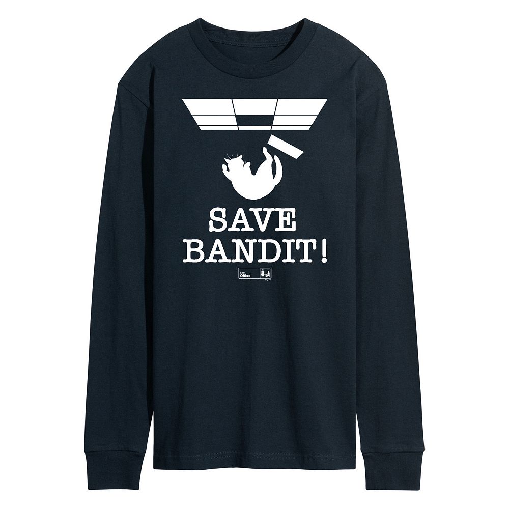 Men's The Office Save Bandit Long Sleeve Tee