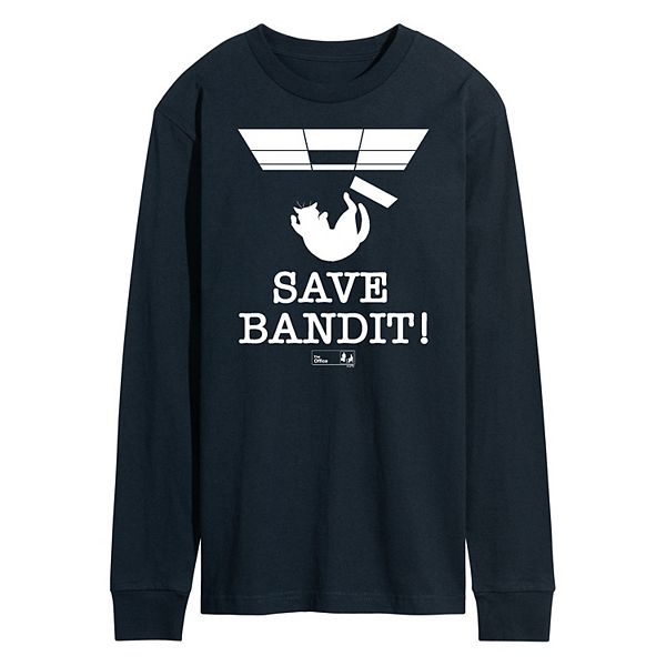 Men's The Office Save Bandit Long Sleeve Tee
